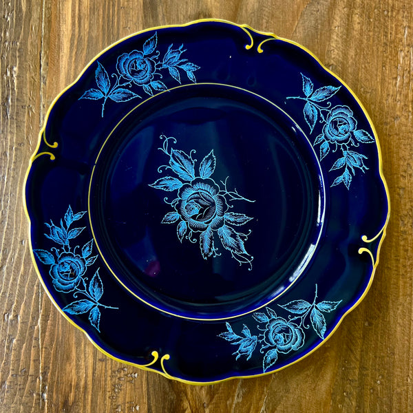 Vintage Echt Kobalt Blue Plate made in Germany – DOVECOTE
